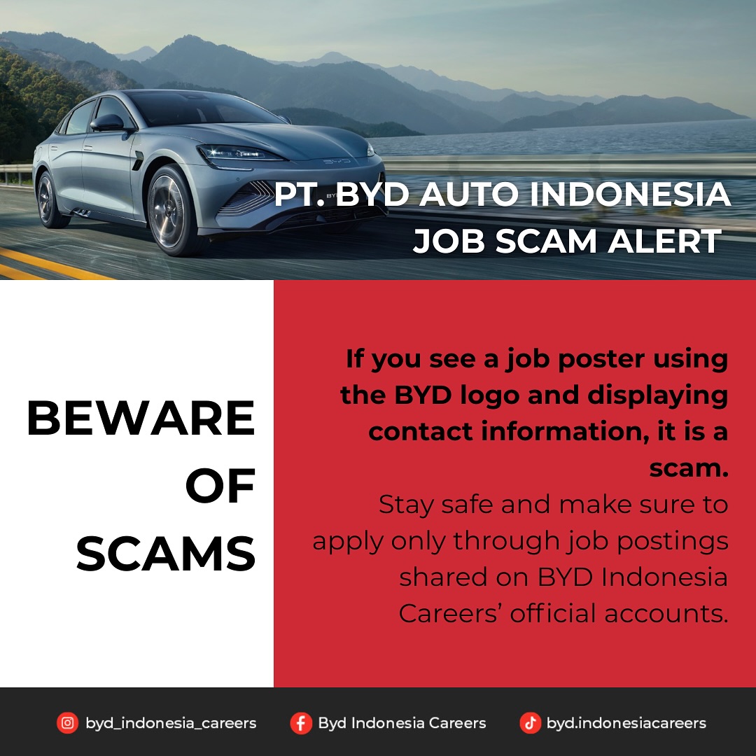 Lowongan Kerja Subang FORKLIFT PT BYD Auto Indonesia September 2025 ...