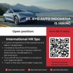 Lowongan Kerja Subang PT BYD Auto Indonesia Desember 2025 Terbaru ...